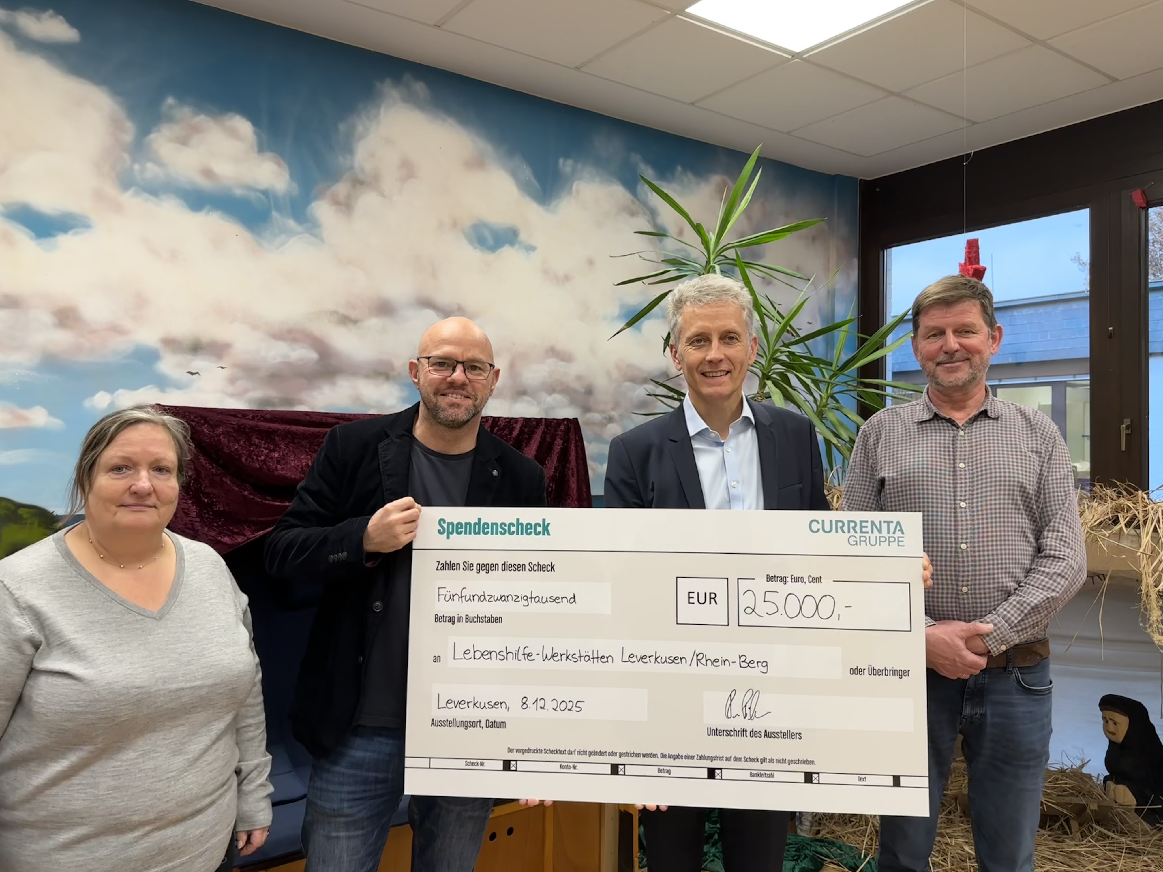 CURRENTA: Currenta-Gruppe unterstützt die Lebenshilfe-Werkstätten ...